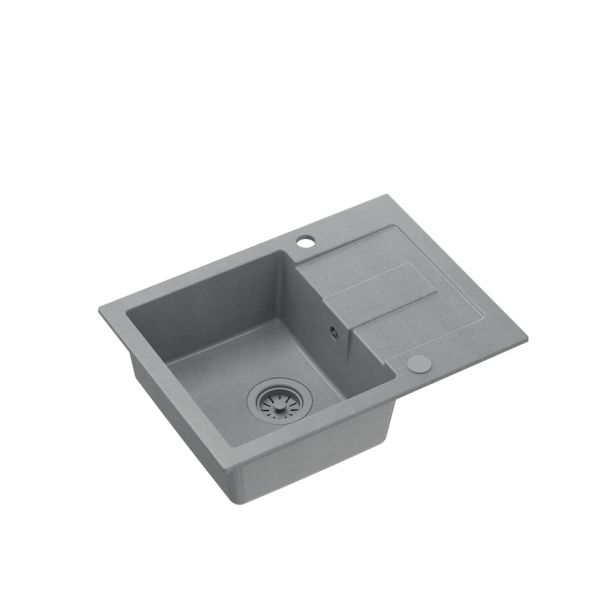 QUADRON Granitna ugradna sudopera Christian 116 HCQC6045SZK_P, siva
