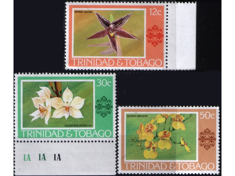 kt668 07.jun1978 Trrinidad&Tobago Mi367-71 ** 3od5