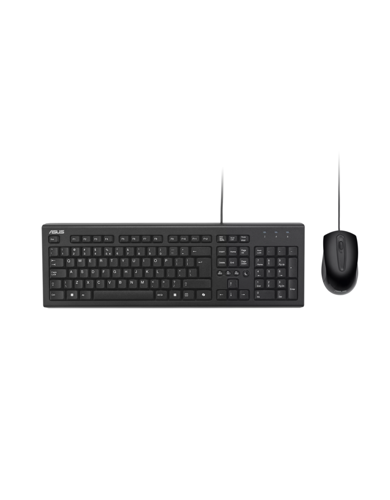 ASUS tastatura i miš U2000 (YU) crna