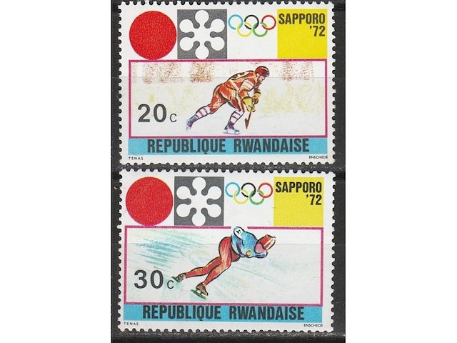 Rwanda, Winter Olympic Games 1972 - Sapporo - MNH
