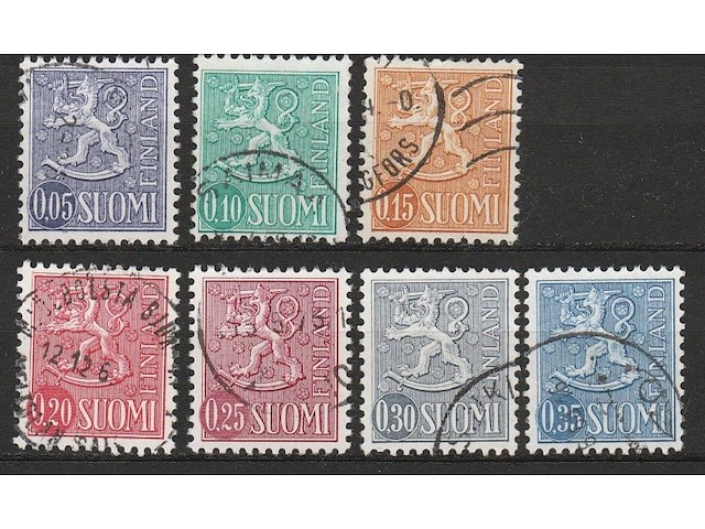 Finland, Finska - Coat of Arms 1963