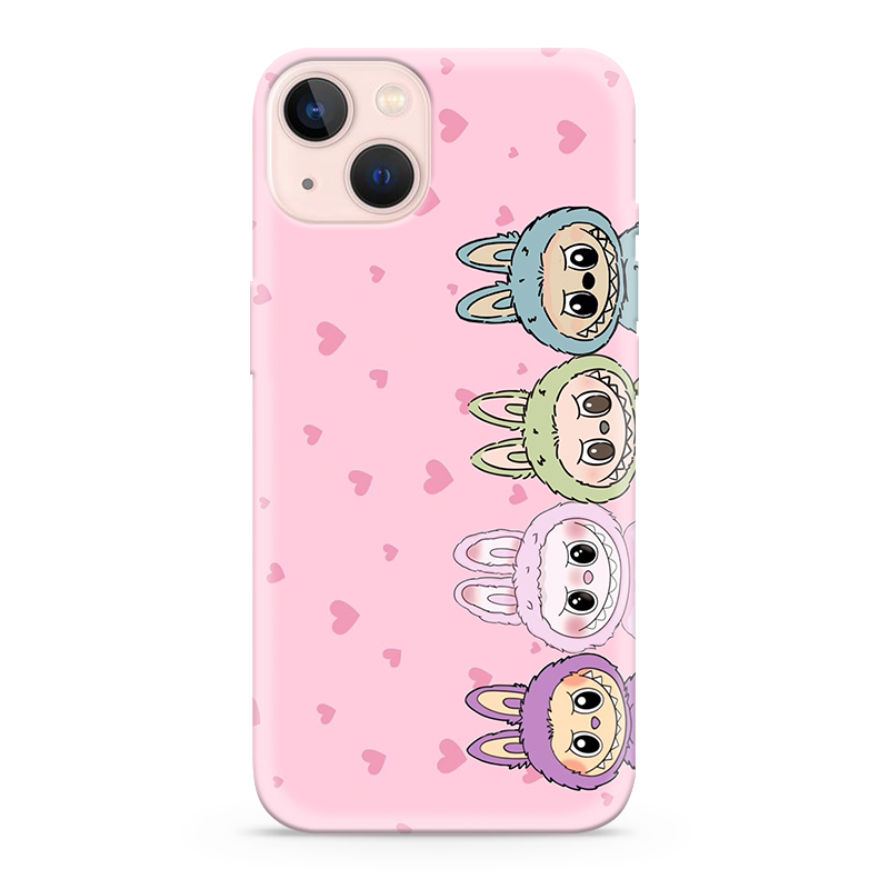 Zastitna ultra tanka (skin) maska / futrola PRINT CLEAR - iPhone 13 (6.1) LBB005 (MS)