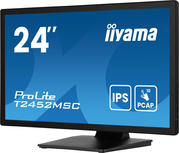 Monitor 23.8" Iiyama ProLite T2452MSC-B1AG IPS 1920x1080/60Hz/5ms/HDMI/DP/USB