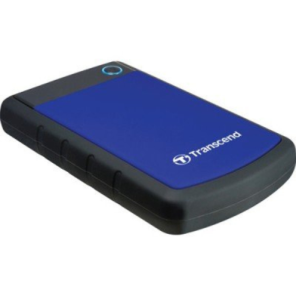 HDD E2.5" Transcend 2TB USB 3.0 TS2TSJ25H3B Anti-shock Black/Blue