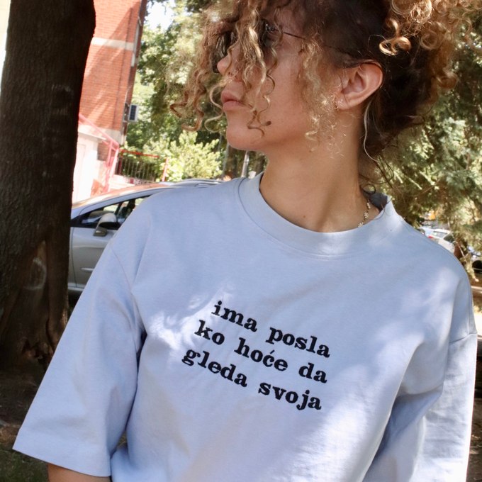 Ima posla oversized majica