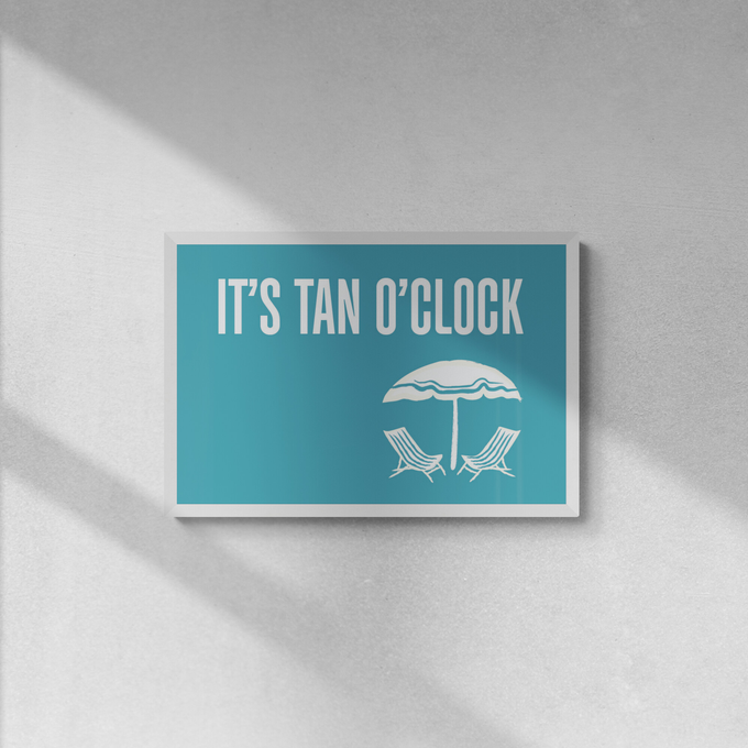 Otkačeni - It's tan o'clock print