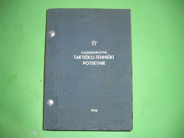 Knjiga- Vazduhoplovno takticko-tehnicki podsetnik