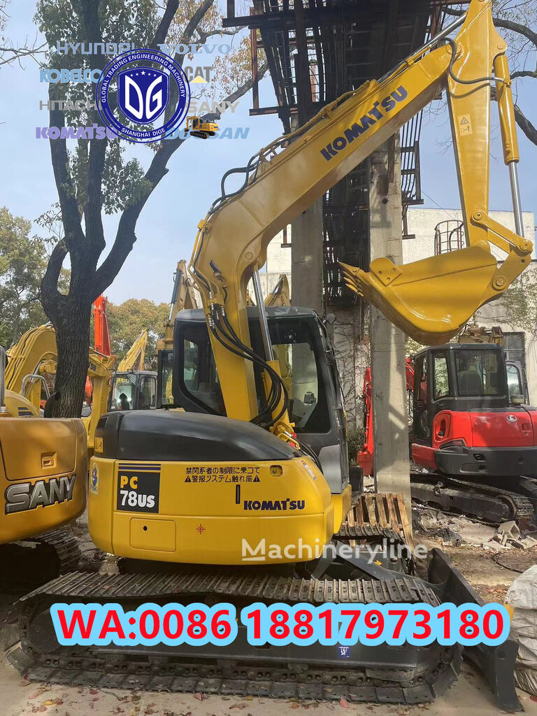 Komatsu PC78US bager guseničar