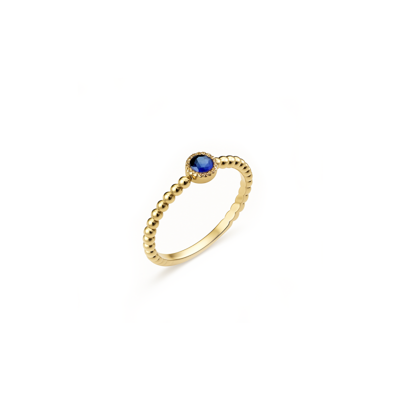 Ring Blue Cut