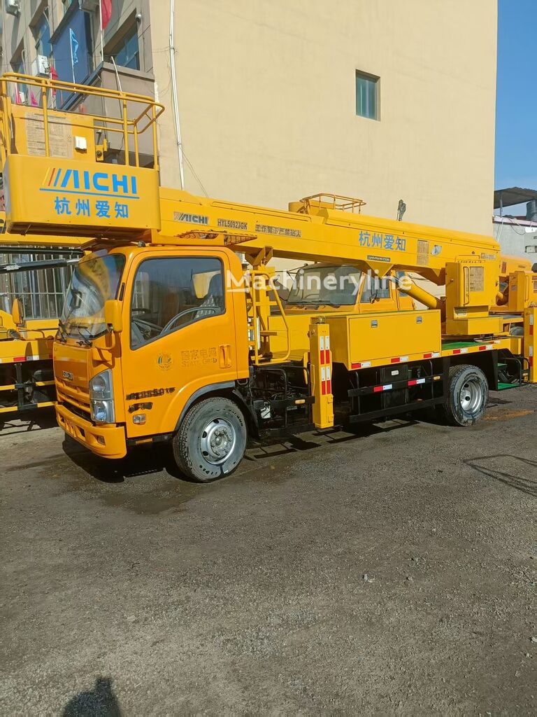 Aichi 25m ISUZU Aichi aerial platform truck telescopic boom Aichi truc auto dizalica s korpom