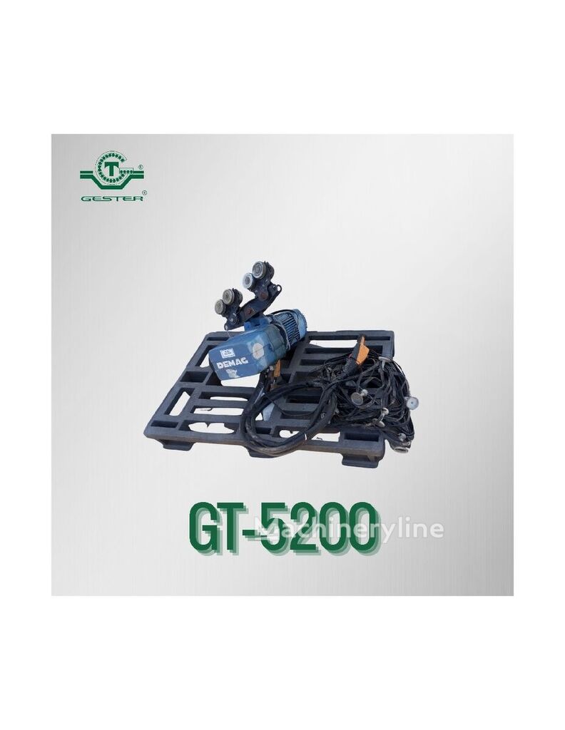 Demag Motor de puente grúa DK5-500-K-V2F4 oprema za reciklazu plastike