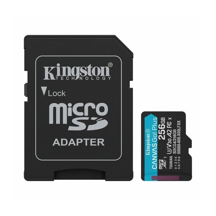 KINGSTON CanvasGo! Plus microSD 256GB