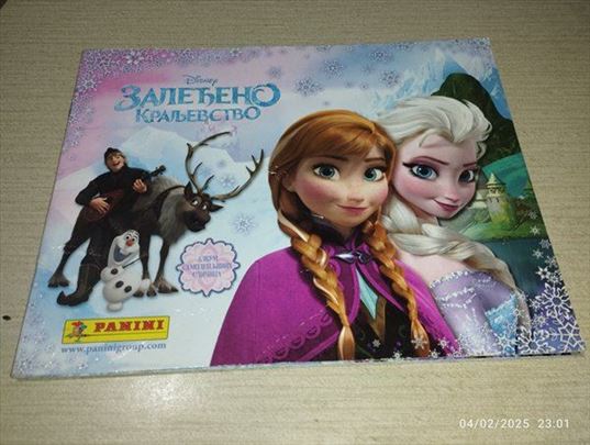 Panini album sa sličicama Zaledjeno kraljevstvo