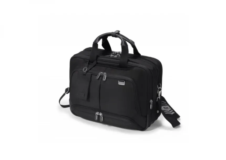 Torba za laptop Dicota Eco Top Traveller Twin Pro D30844-RPET 15.6" crna