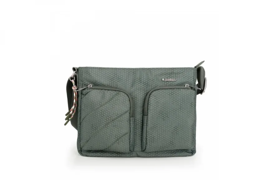 Torba na rame ženska 30x23x8 cm Aitana Gabol zelena 16TRZG603715
