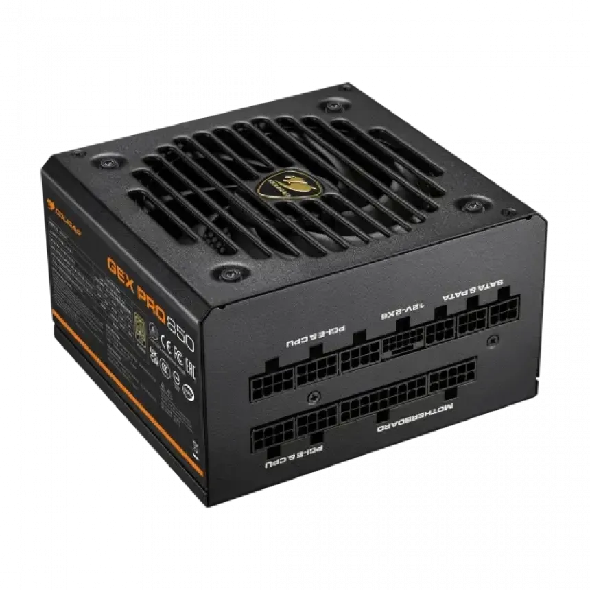 COUGAR GEX PRO 850 PSU, 80 plus Gold, 850W, Fully Modular
