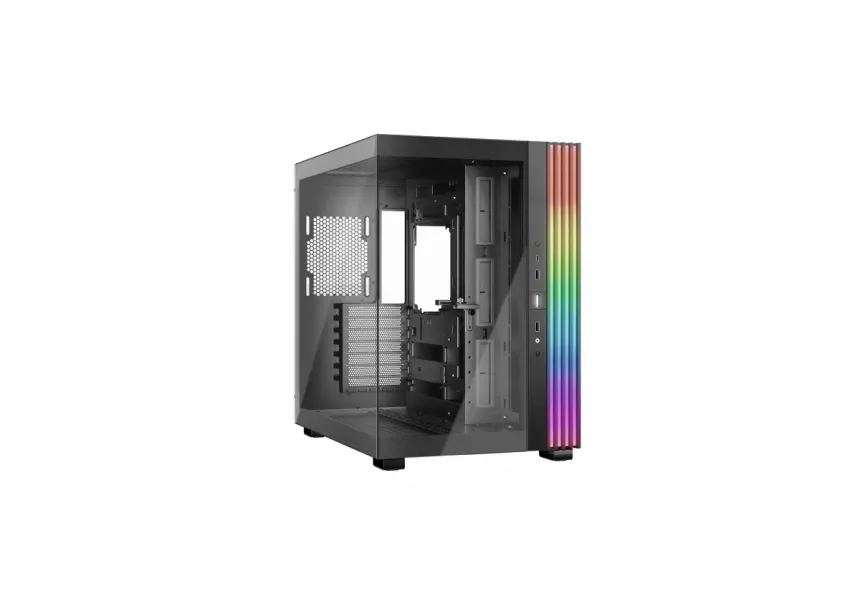 be quiet! LIGHT BASE 600 DX Black, MB compatibility: ATX / M-ATX / Mini-ITX, ARGB illumination, Fully windowed front and side panel, 2 ARGB and fan hubs with 12 connectors in total, Space for up t...