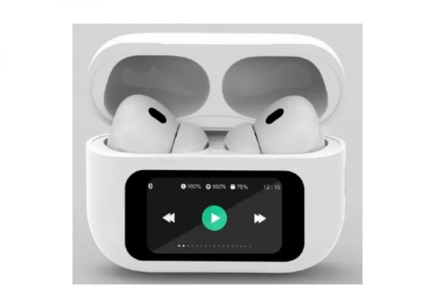 TWS-LCD-ANC-01-W Gembird bluetooth V5.1 slusalice, TWS, LCD display, Active Noise Cancelling, White