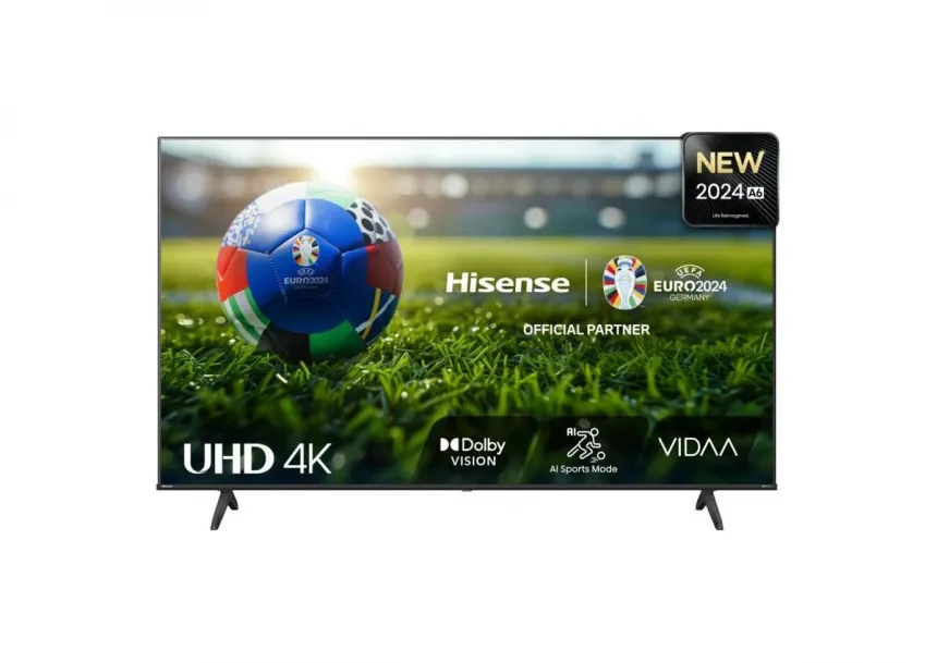 Televizor Hisense H43A6N Smart, LED, 4K UHD, 43"(109cm), DVB-T/T2/C/S/S2