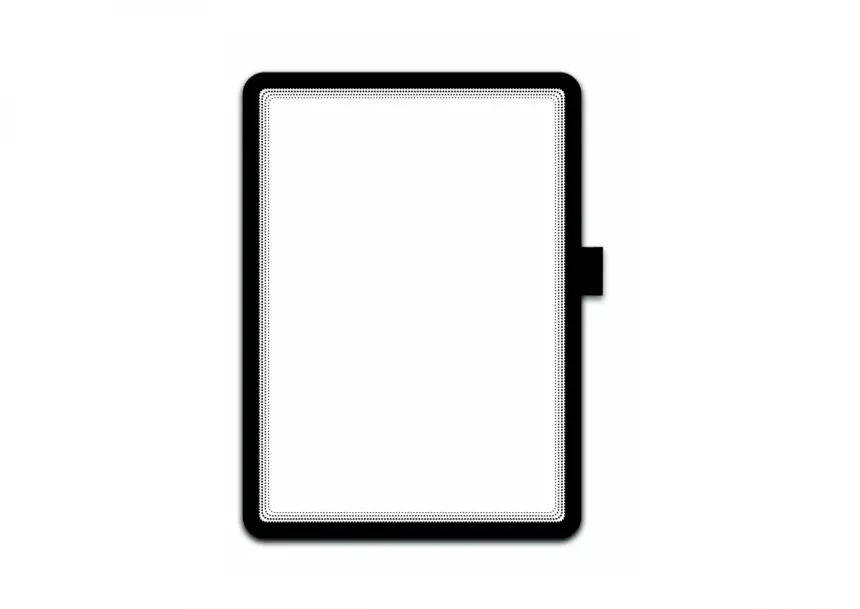 Samolepljivi otvoreni ram za papir A4, magnetno zatvaranje, Tarifold - Djois Tarifold crna 09CRT19B
