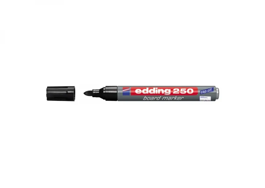 Marker za belu tablu 250 1,5-3mm, cap-off Edding crna 09M250B