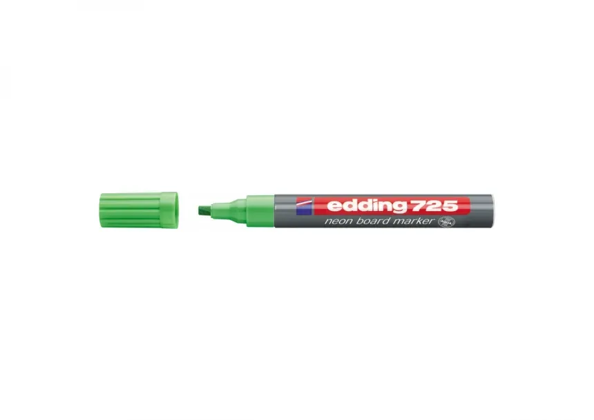 Marker za belu tablu 725 NEON 2-5mm Edding zelena 09M725F
