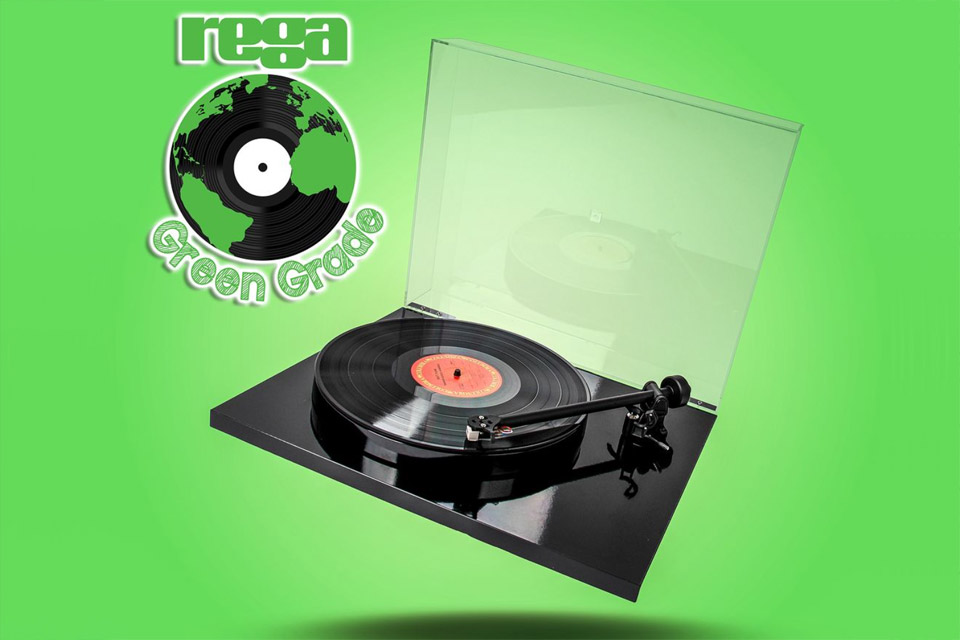 Rega Planar 1 ECO Gloss Black - Gramofon