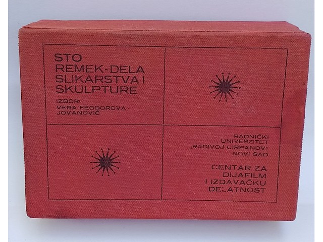 STO REMEK DELA SLIKARSTVA I SKULPTURE, SLAJDOVI