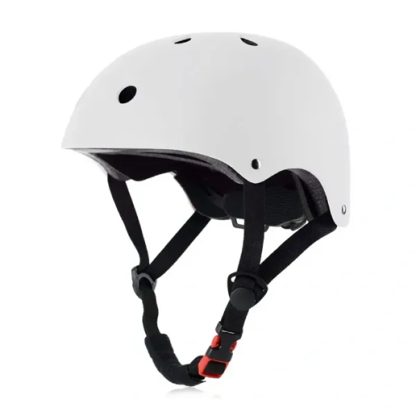 Kaciga za trotinet, rolere, skateboard (L 58-62 cm) Bela