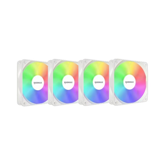 Hladnjak Raidmax 4x120mm Infinity X-Air ARGB NVX120FWDC4 White