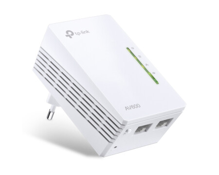TP-LINK - TL-WPA4220 KIT Powerline adapter Wi-Fi/AV600/600Mbps/