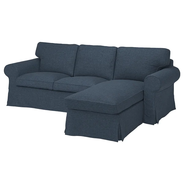 Sofa trosed s lenjivcem, Kilanda tamnoplava