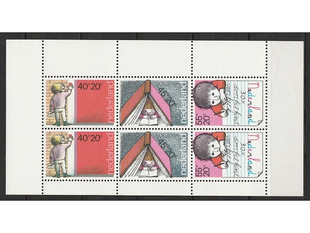 Netherlands, Holandija-1978-Children Stamps-MNH