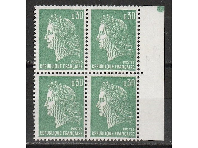 Francuska, France - 1969 - Marianne of Cheffer - MNH