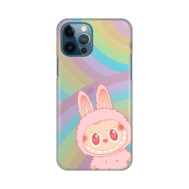 Silikonska futrola print Skin za iPhone 12/12 Pro 6.1 La Bubu Rainbow
