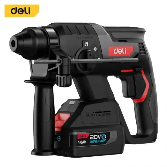 Aku udarna bušilica DELI Supreme EDE-DC20-2D4 SDS+ 20V 4Ah