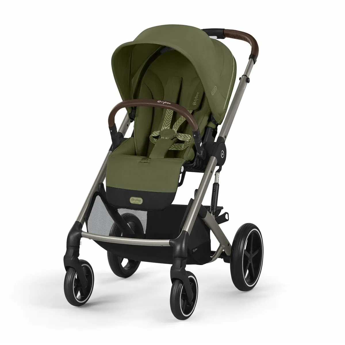 CYBEX KOLICA BALIOS S LUX TAUPE FRAME/MOSS GREEN