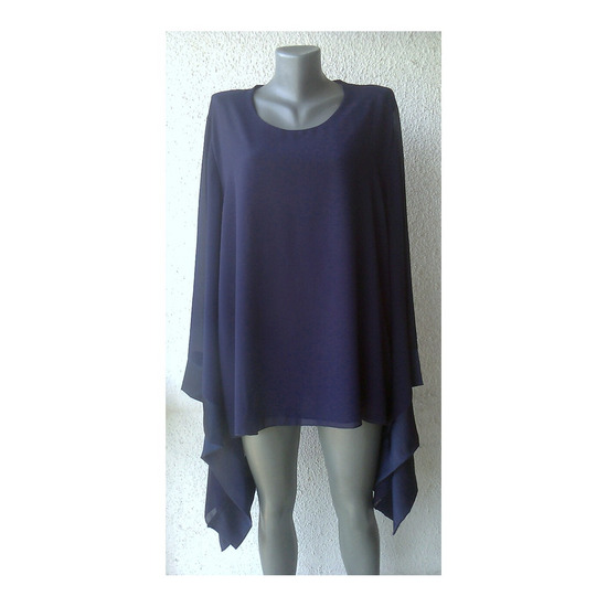 bluza teget trapez rukavi XXXL LIZALU