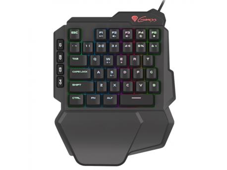 NATEC GENESIS Thor 100 RGB US Žična tastatura