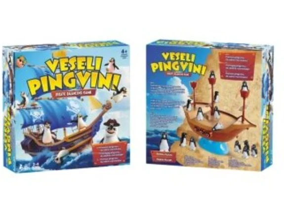 Interaktivna Zabava Veseli pingvini DI