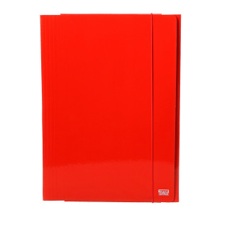 Fascikla Kartonska sa Gumom A4 600g, Crvena