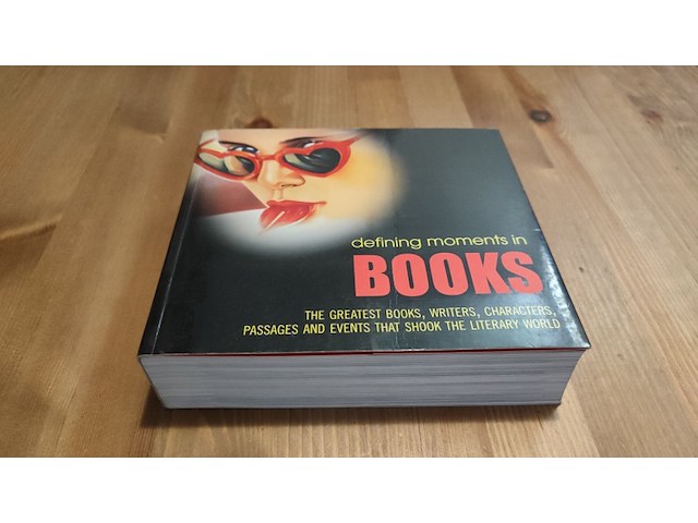 Defining moments in BOOKS