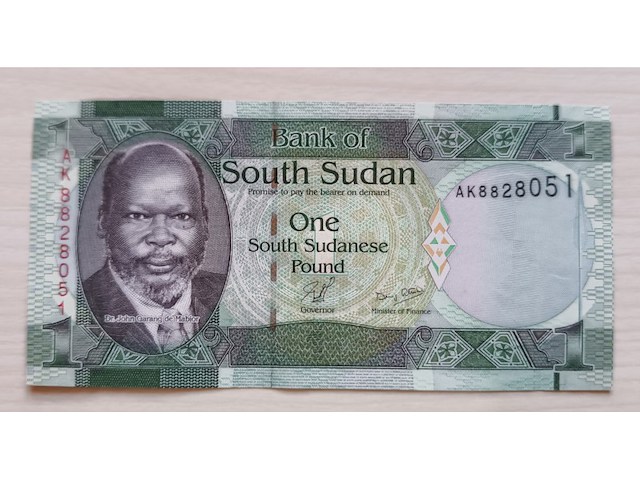 Juzni Sudan 1funta . Unc