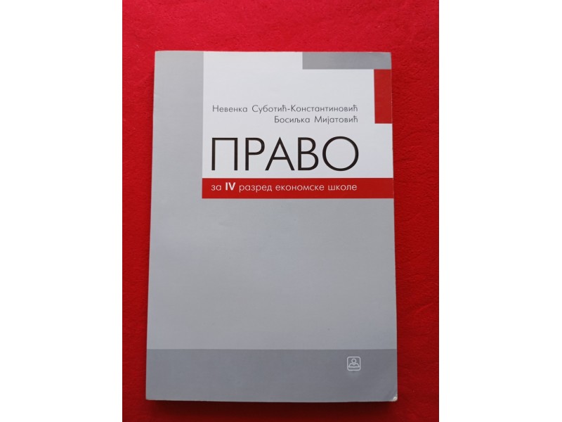 Pravo za IVr. ekonomske sk. - Zavod