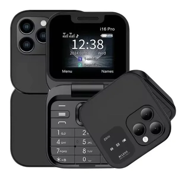 Mini mobilni telefon na preklop i16 Pro