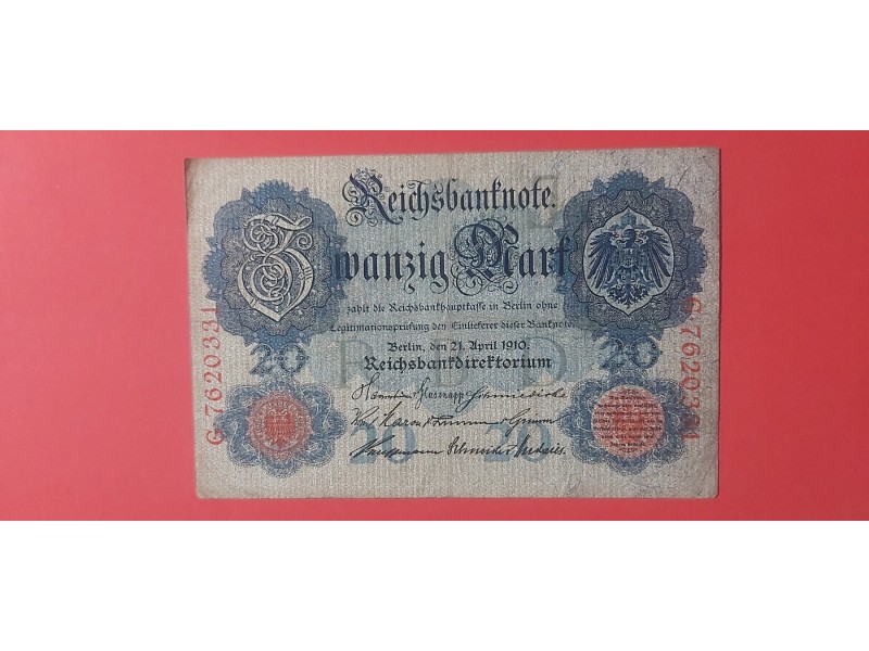 20 maraka 1914 god Nemacka Vf