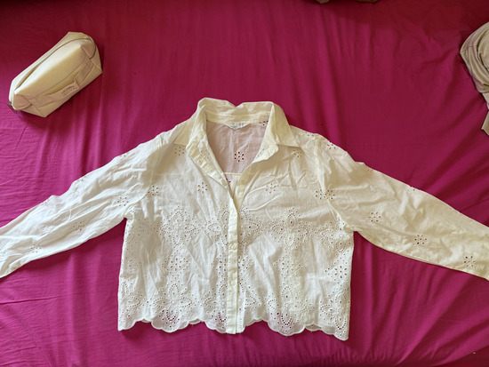 Boho kratka kosulja crop kroj