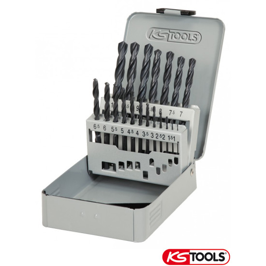 Burgija SET DIN 338 1-10/19kom