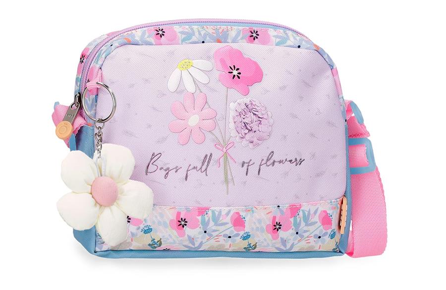 Full of flowers torba za devojčice Enso | pink | 20,5×16,5×6