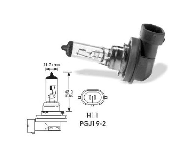 Sijalica Marelli 002549100000 H11 12V 55W